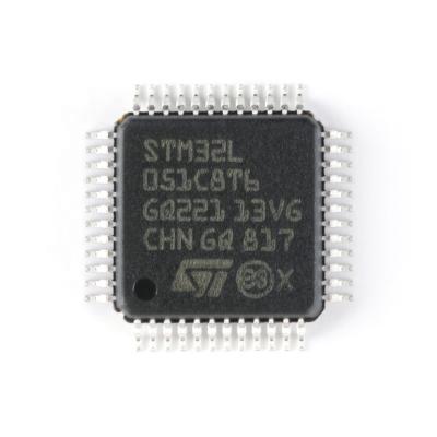China IC Chip STM32F Microcontroller IC 32-Bit LQFP-48 MCU STM32L051 STM32L051C8T6 for sale