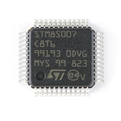 China Chuangyunxinyuan New And Original IC MCU 8BIT 64KB FLASH NEW 48LQFP Microcontroller STM8S007C8T6 for sale