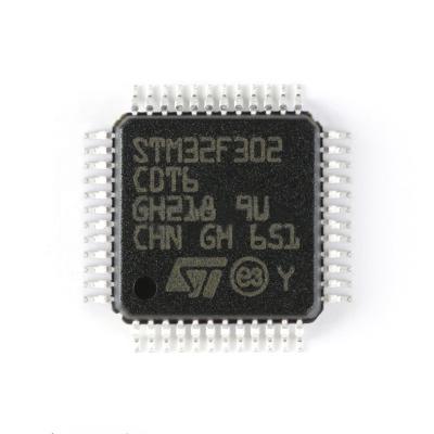 China STM32F302 Microcontroller Integrated Circuit IC Chip MCU 32BIT 128KB FLASH 48LQFP STM32F302CBT6 for sale