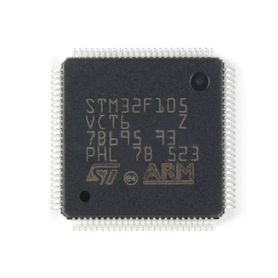 China Integrated Circuit IC Chip Embedded Microcontroller 32BIT 256KB FLASH 100LQFP STM32F105VCT6 STM32F105 for sale