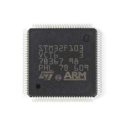 China STM32F1 Microcontroller Integrated Circuit IC Chip MCU 32BIT 256KB FLASH 100LQFP STM32F103 STM32F103VCT6 for sale