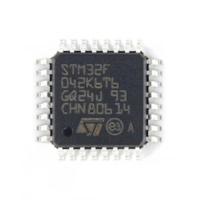China Electron Components LQFP32 MCU Mirocontroller Integrated Circuits STM32F042K6T6 Ic for sale