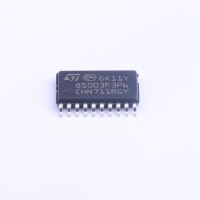 China MCU 8-bit STM8S STM8 CISC 8KB Flash 3.3V/5V 20-Pin TSSOP T/R - Tape And Reel STM8S003F3P6 IC CHIP for sale