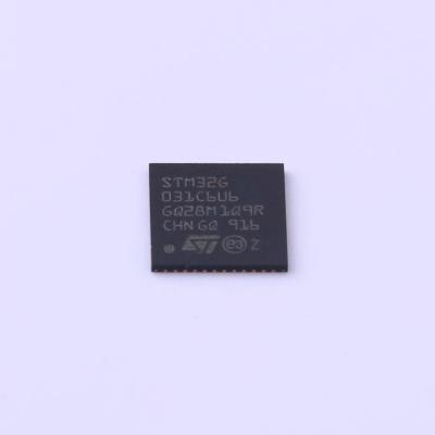 China Chuangyunxinyuan Original New Microcontroller IC Chip UFQFPN-48 STM32G031C6U6 Ic In Stock for sale