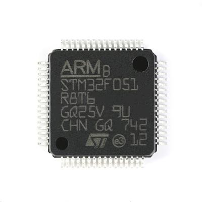 China STM32F051R8T6 LQFP64 Electron Components MCU Mirocontroller Integrated Circuits CHIP for sale