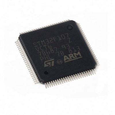 China Electronic Components Mcu 32-Bit Stm32 Arm M3 Risc 256Kb Flash 100-Pin Lqfp Stm32F Stm32F107 Lqfp100 Stm32F107Vct6 for sale