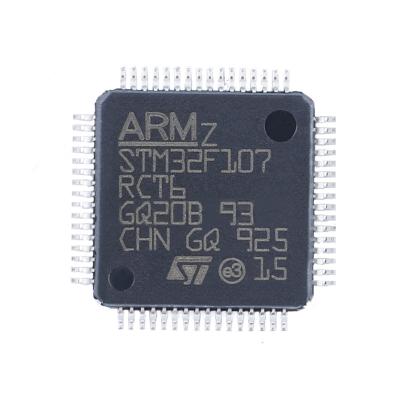 China STM32F107RCT6 Electronic Components Integrated Circuits New Original LQFP64 MCU STM32F107RCT6 IC for sale