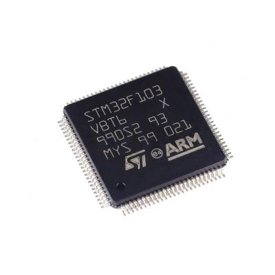 China Chuangyunxinyuan Bom Service Electronic Components Stm32f103 32 Bit Microcontroller Cortex M3 128k Flash Lqfp100 STM32F103VBT6 IC IN STOCK for sale