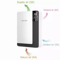China Residential Wall Mounted ERV Energy Recovery Ventilation With PM2.5 Filter Version for sale