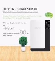 China Hot Sale Wall Mounted Series Wall Mounted ERV Energy Recovery Ventilation With PM2.5 Filter Version for sale