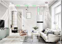 China Indoor Floor Standing Energy Recovery Ventilation Whole House ERV System 600 Cfm for sale