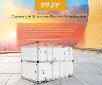 China Condensing Exhaust Heat Recovery AHU delivering consistent fresh air supply while reducing energy consumption effectively for sale