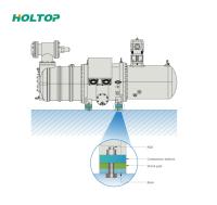 China Industrial Air Handing AHU  Water-Cooled  Screw Chiller (Heater) Water Unit（Falling Film Type） for sale
