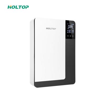 China Holtop Wall Mounted Residential ERV HRV for Indoor Outdoor Air Exchange and Filtration with CO2 Sensor for sale