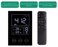 China Holtop Wall Mounted Residential ERV HRV for Indoor Outdoor Air Exchange and Filtration with CO2 Sensor for sale