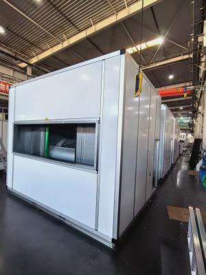 China Combine Air Handling Units AHU with built in blower exhaust fan and heat exchanger for air replacement and indoor air management for sale