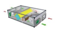 China Rooftop Air Handling Units AHU designed to deliver air handling and precise temperature control for commercial HVAC systems for sale