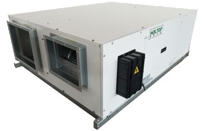 China Commercial ERV HRV featuring higher external static pressure design and total heat recovery core for energy ventilation for sale