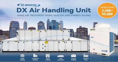 China HZN-120 DX Coil Air Handling Units AHU engineered ceiling mounted direct expansion systems offering flexible installation and energy cooling for sale