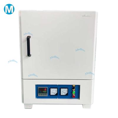 China Fast-heating 28L Dental Used 1400C 1500C 1600C 1800C Electric Box Muffle Furnace for sale