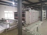 China 6-12meters long hot air oven for spray bond nonwoven soft wadding for sale