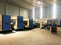 China 2000mm - 7000mm Nonwoven Needle Punching Production Line Shoddy Fiber Felt Production Line for sale