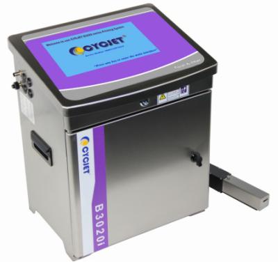 China CYCJET B3020i High Resolution Industrial Inkjet Printer 5x5 Dot Fonts 345m/min for sale