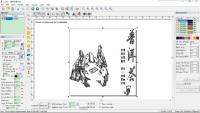 China Powerful Laser Marking Software , laser engraving software Easy Operate EZCAD2 for sale