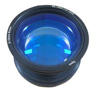China YAG head f theta scan lens 112*112 laser scanner lens 163 focal length for sale