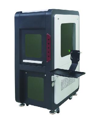 China Raycus Fiber Laser Marking Machine Faster Speed For Metal Material Product for sale