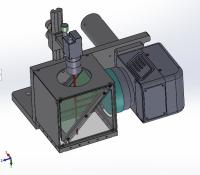 China Large Laser Camera Calibration 20mm - 150mm Format Camera Positioning Processing for sale