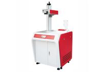China 20W Fiber Laser Marking Machine High Accuracy With Bearing Jewellery / PCB Desktop for sale