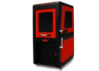 China High Speed XY Linea Stage Fiber Laser Marking Machine for Key Chain / Phone Case Engraving for sale