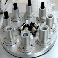 China Automatic Rotary Device Fiber Laser Marking Machine 8 Position For LED Bulb for sale