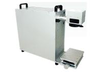 China Raycus Portable Fiber Laser Engraving Machine 10W 20W 30W 300×300mm for sale