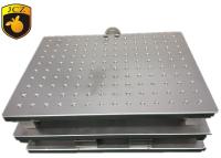 China laser Marker Manual linear positioning stage 220×330mm Use Linear Guide and Ball Screw for sale