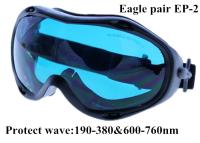 China YAG fiber laser protect glasses for sale