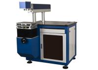 China Optical Fiber Laser Marking Machine for Jeans or Cloth , High Speed for sale