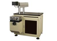 China Optical Fiber Laser Marking Machine for Jeans or Cloth , High Speed for sale