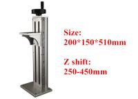 China High Accuracy 250mm manual Z axis assembly for laser marking systems for sale