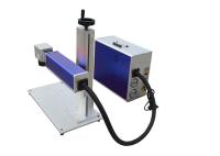 China Plastic Bottle Food Case Compact Laser Engraver / Fiber Laser Engraving Machine for sale