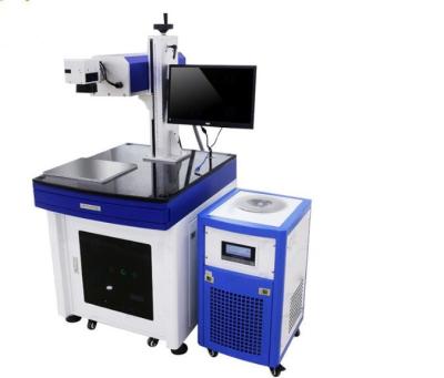 China High Power UV Laser Marking Machine 0 - 7000mm/S Marking Speed Water Cooling for sale