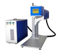 China Small Portable 20W 30W Co2 Laser Marking Machine High Precision Plastic Rubbery for sale