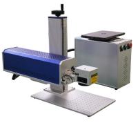 China Beautiful Mini Portable Co2 Laser Marking Machine 30W 50W 100W Air / Water Cooling for sale