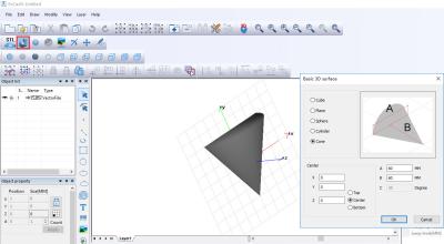 China Flight Carving Function EZCAD Laser Marking Software EZCAD3 3D Large Format Flight Carving for sale