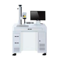 China Air Cooling 12000mm/S 50W Fiber Laser Marking Machine for sale