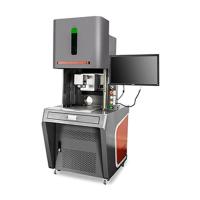 China Aluminum Glass 7000mm/S 3W UV Laser Marking Machine for sale