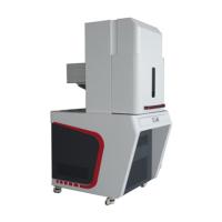 China Aluminum Glass 7000mm/S 3W UV Laser Marking Machine for sale