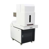China Aluminum Glass 7000mm/S 3W UV Laser Marking Machine for sale