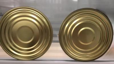China Premium 153mm Diameter Electrolytic Tinplate Lid ETP Can Lids For Food Packaging Rustproof for sale